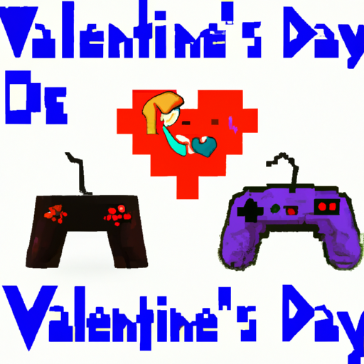 Video Game Date for Valentines Day - FestiveThreadsShop