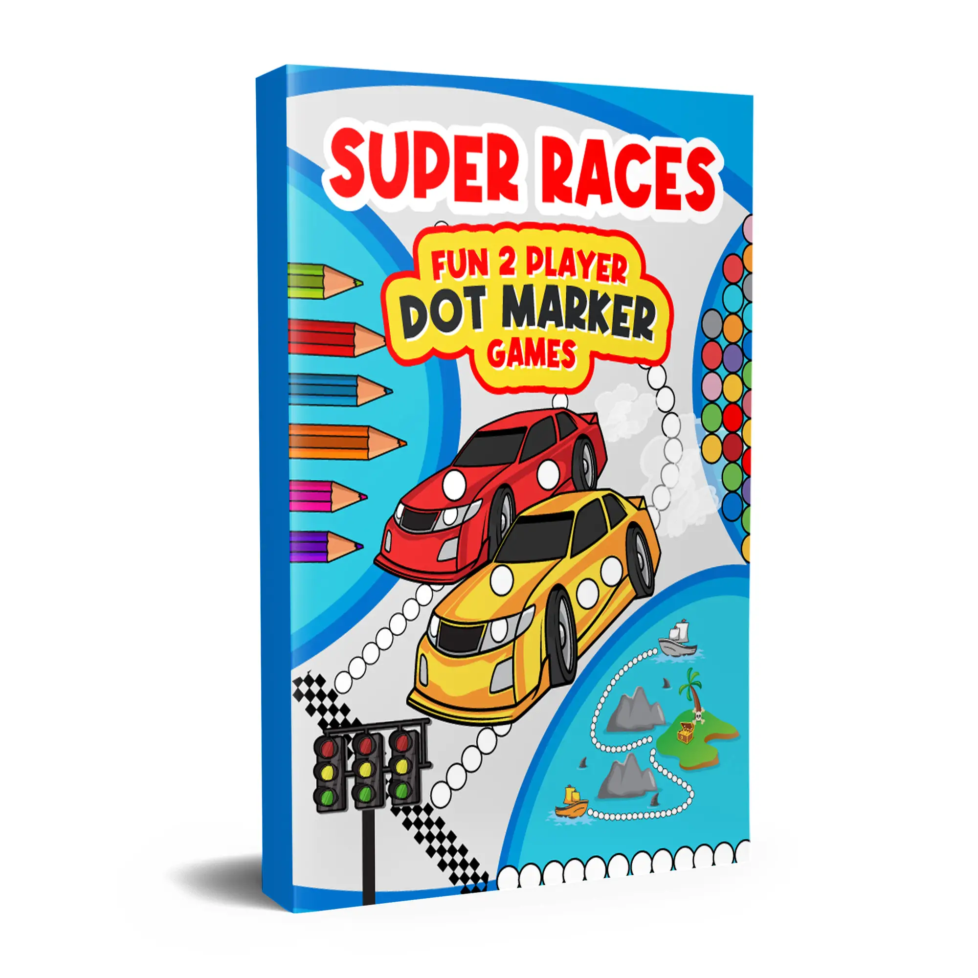 Introducing Super Races – 2 Player Dot Marker Games - FestiveThreadsShop
